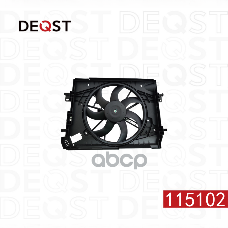 Электорвентилятор renault logan ii 10,13- DEQST арт. 115102