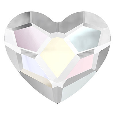 Страз клеевой 2808 Crystal AB 6 мм кристалл в пакете перламутр Crystal AB для украшения