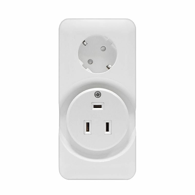 Розетка 2-м комбинированная для электроплиты 32А + розетка с/з 16А 250В бел. Universal 5310