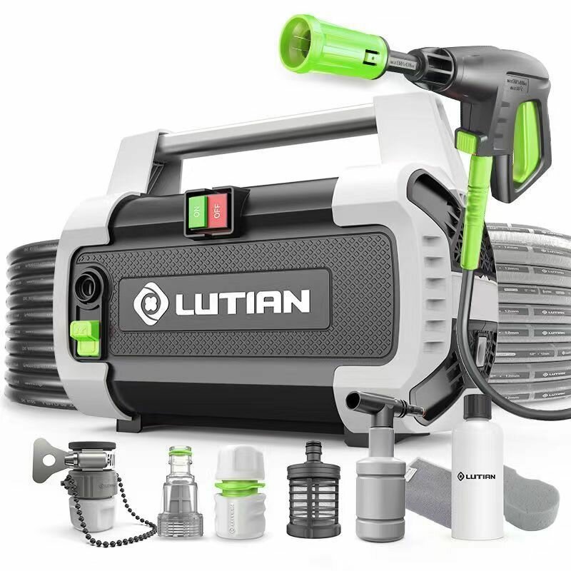 Автомойка высокого давления, (1700) черный -lj