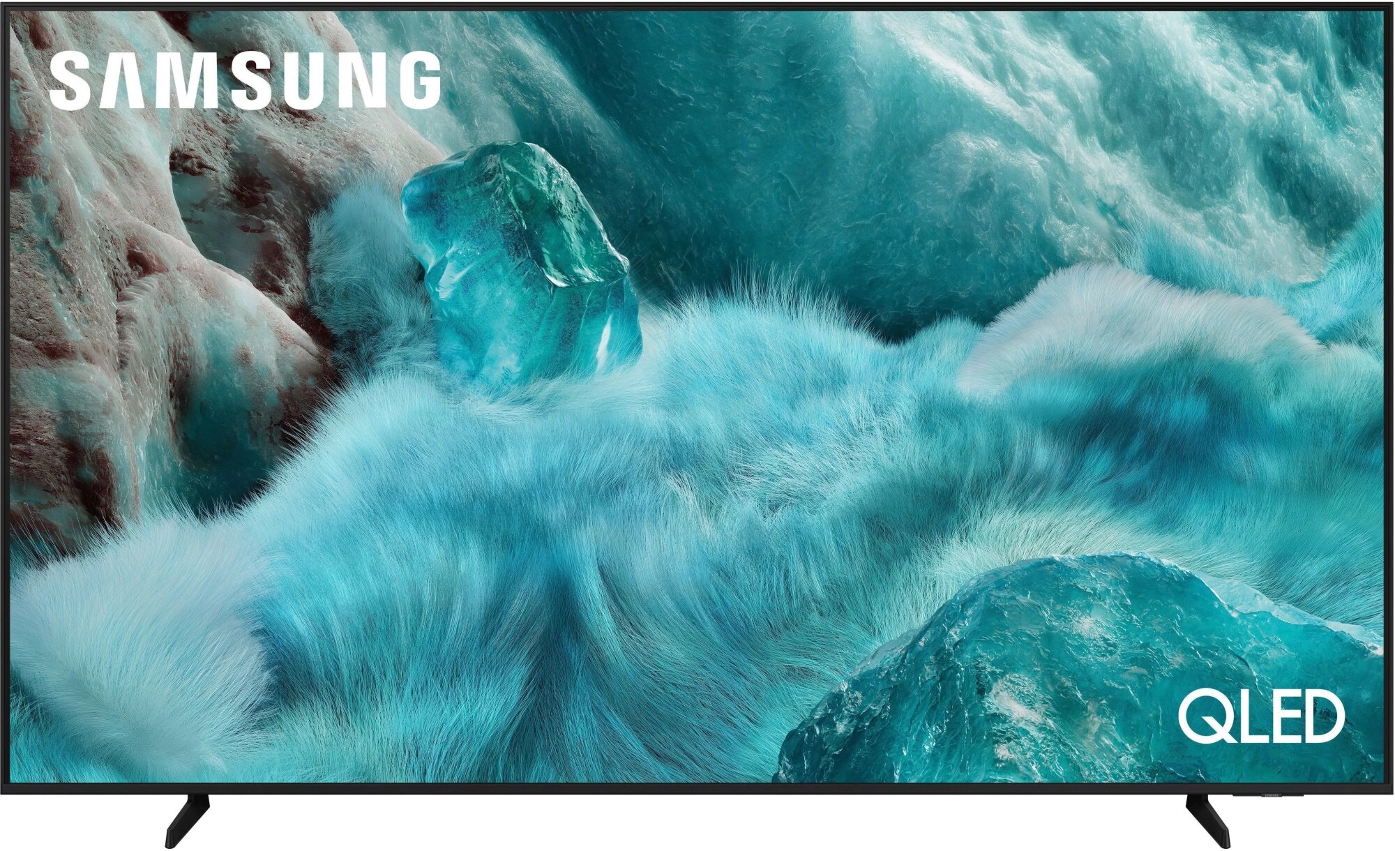 Телевизор QLED Samsung 85" QE85Q7FAAUXRU Q черный 4K Ultra HD 60Hz DVB-T2 DVB-C DVB-S2 USB WiFi Smart TV