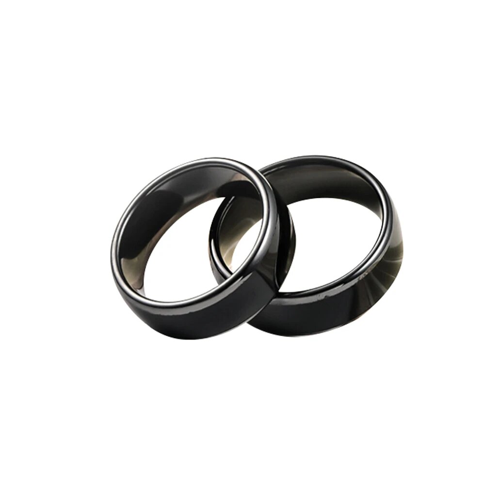 Hecere RFID RING Черный цирконий 125 кГц/13,56 МГц 125KHZ blank 22mm