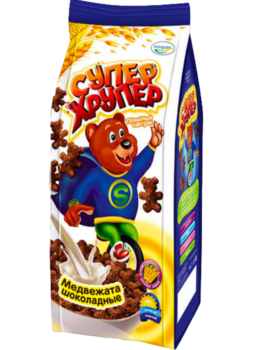 Супер Хрупер Медвежата Шоколадные 200гр