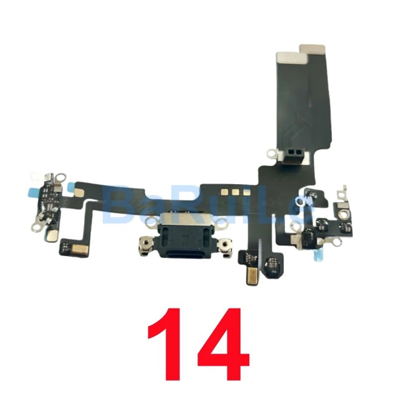 1 шт. USB-порт для зарядки, гибкий разъем для iPhone 11 12 13 14 Pro Max, разъем для док-станции, микрофон, наушники, аудиоразъем, гибкий кабель