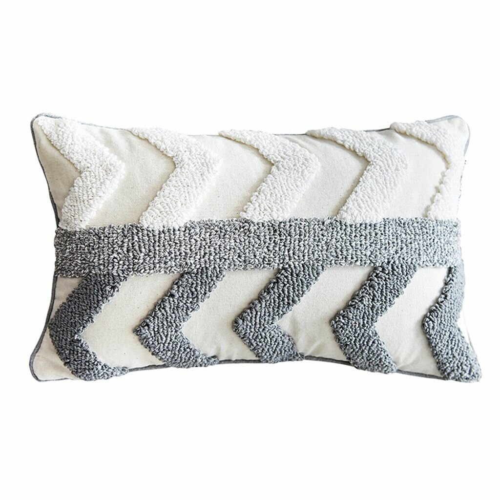 (1 штука) Круглая бархатная наволочка ручной работы-30*50 см