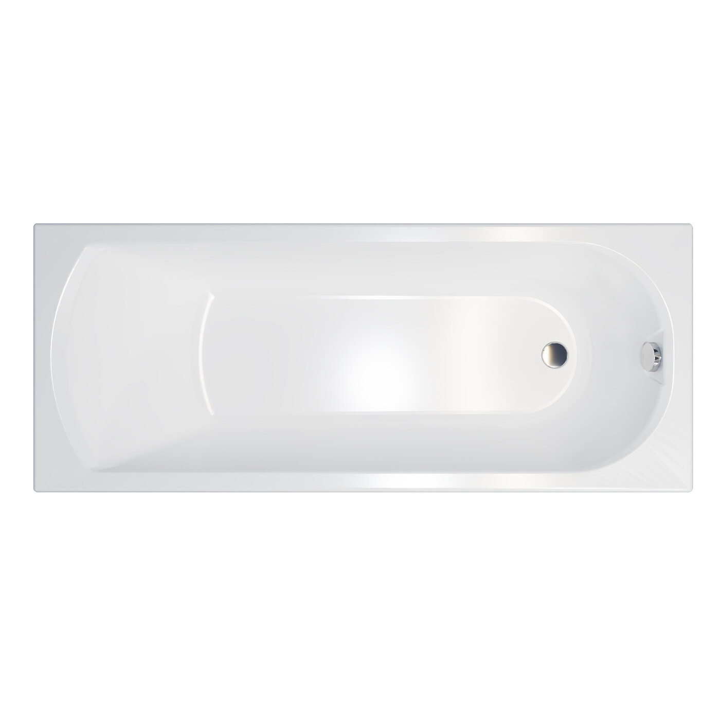 Акриловая ванна 1ACReal Дюна 170х70 Щ0000046114