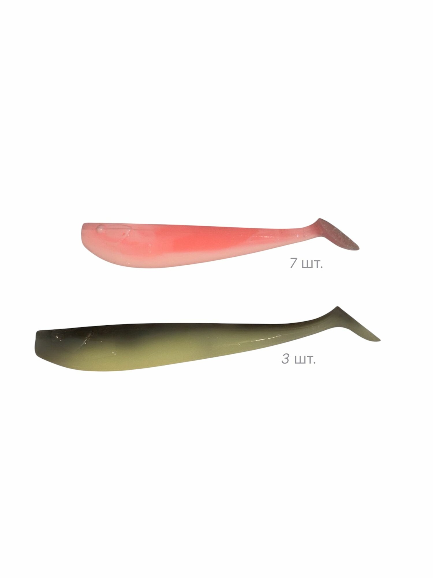 Виброхвост манс Q-PADDLER Mann's / Quantum набор 10 шт