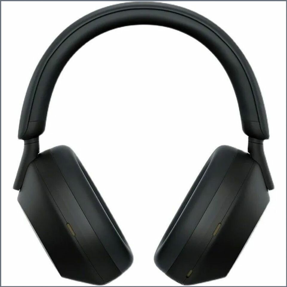 Sony Наушники беспроводные с микрофоном Sony WH-1000XM5, Bluetooth, USB Type-C, черный беспроводная гарнитура черного цвета