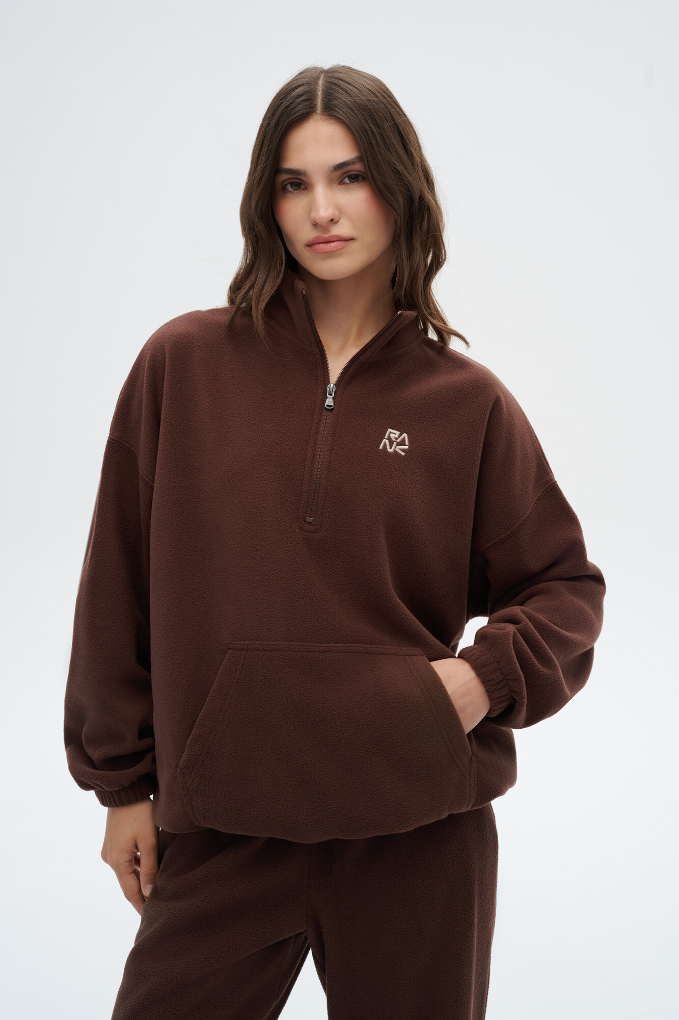 Толстовка спортивная Polar Fleece Halfzip