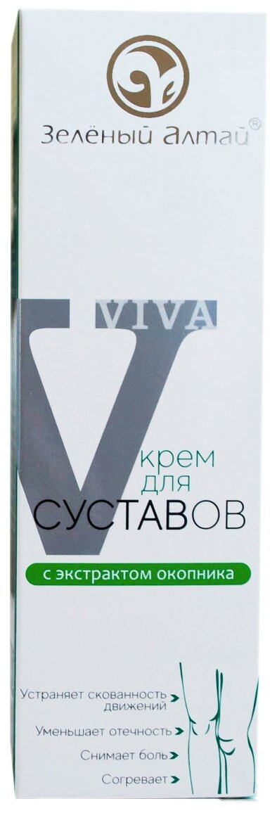 Зеленый алтай Крем для суставов (панты марала/окопник) 100мл