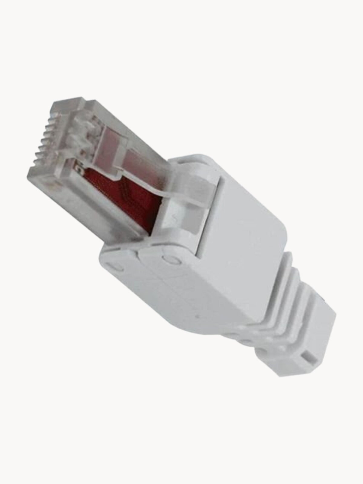 Коннектор RJ-45 категория cat6 UTP с самозажимным механизмом для ручной работы с витой парой UTP (1 шт.)