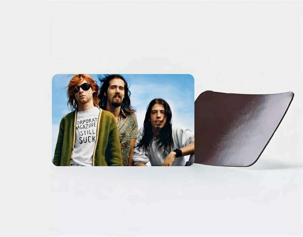 Магнит виниловый Nirvana, Нирвана № 9