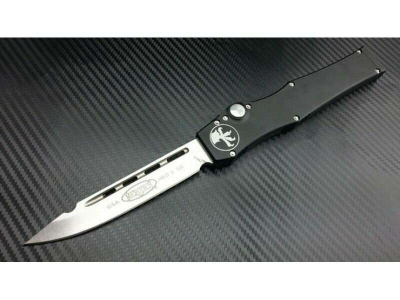 Автоматический Складной туристический нож, длина лезвия 9 см