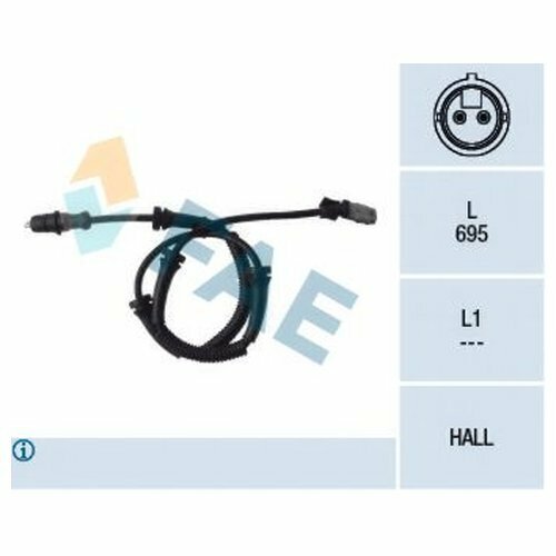 Датчик ABS Opel Fae 78095 для Opel Vivaro; Renault Trafic II