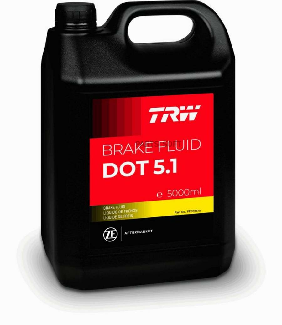 Жидкость тормозная DOT 5.1 ESP 5L TRW арт. PFB505SE