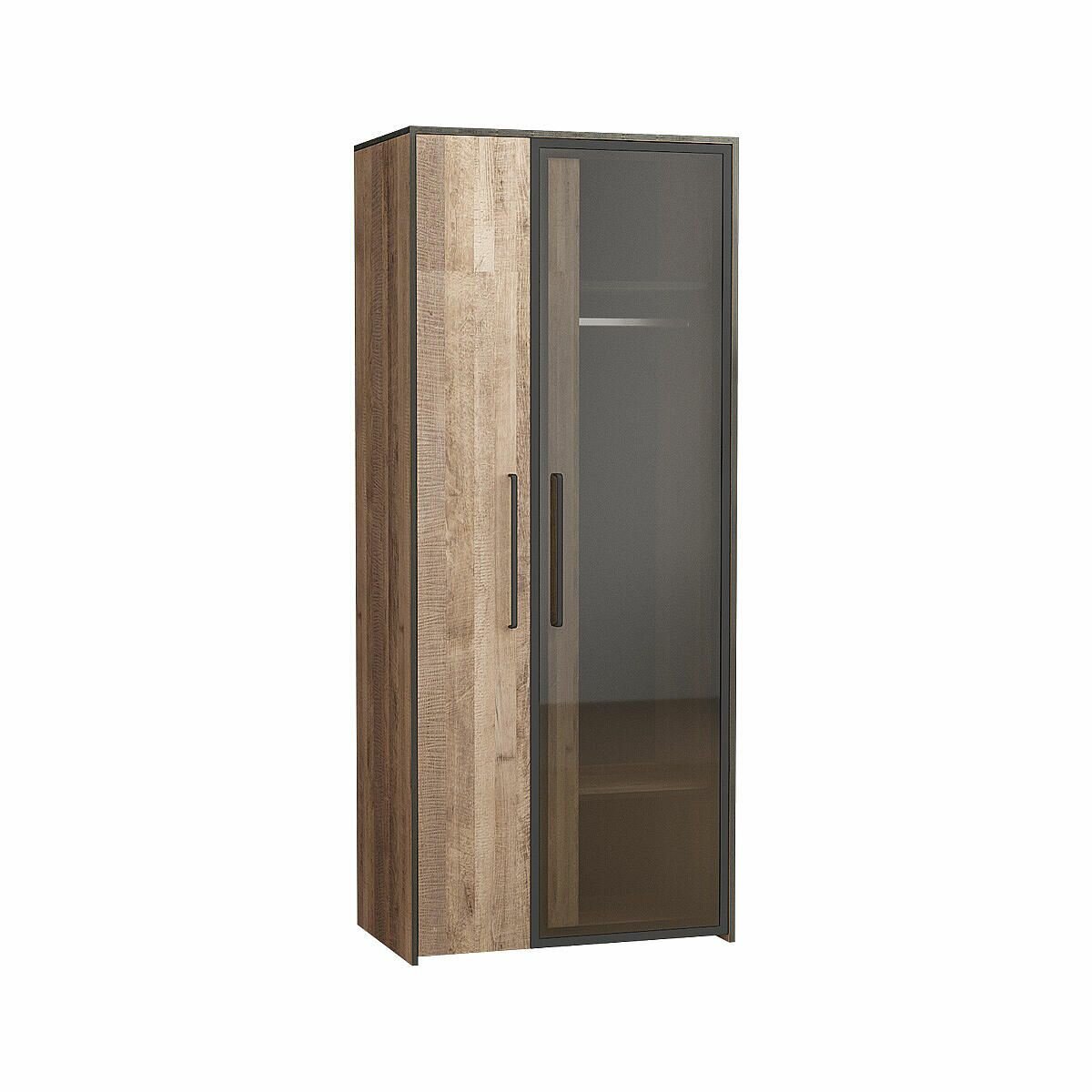 Шкаф Mobi Трувор 13.204 Дуб гранж песочный/интра Размеры: Высота 2100мм Глубина 540мм Ширина 880мм