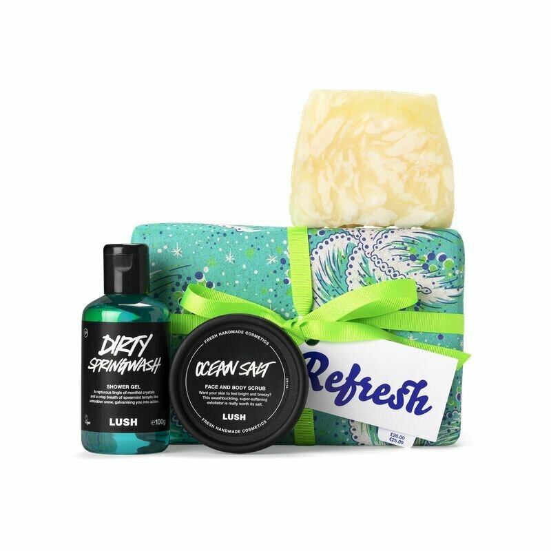 Подарочный набор средств для ванны Lush Refresh