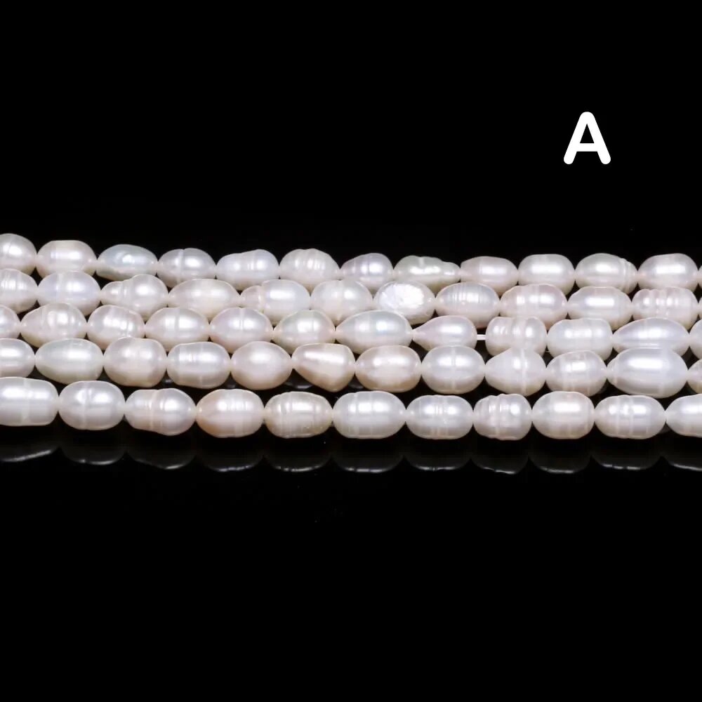 Белые жемчужины 6-7 мм 5-6mm, A