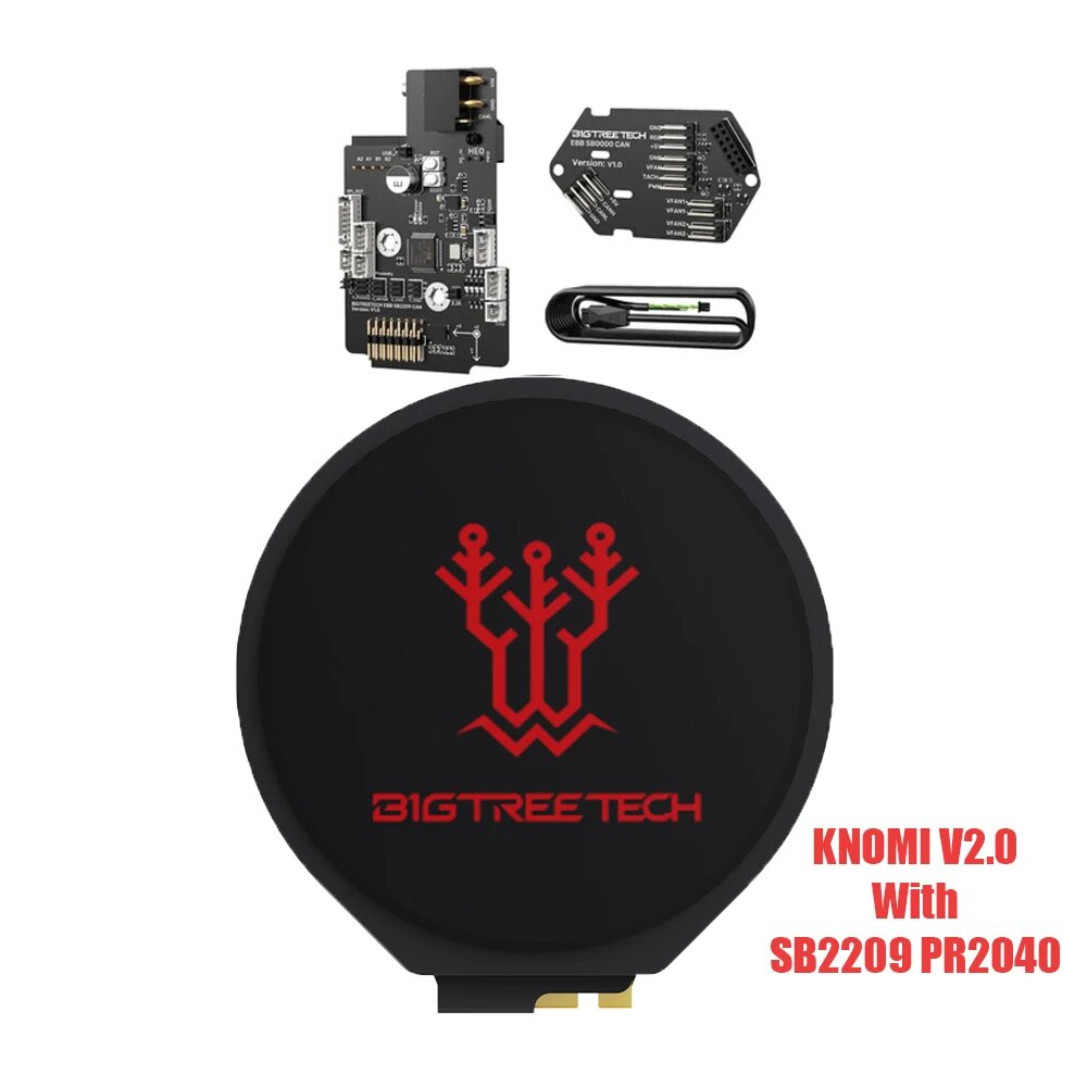 BIGTREETECH KNOMI 1,28-дюймовый дисплей для 3D-принтеров V2.0 SB2209 PR2040