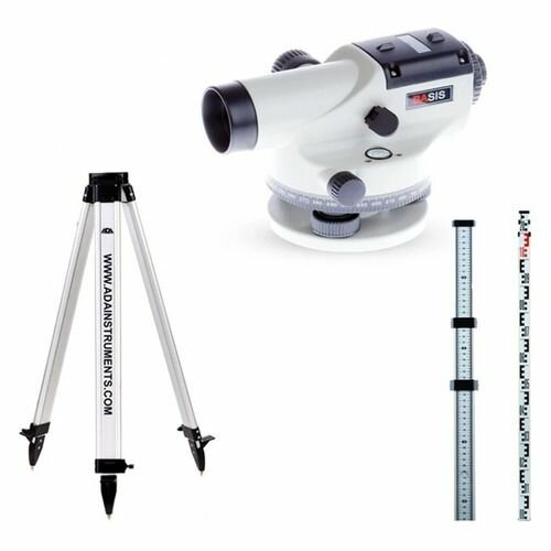 Комплект нивелир оптический ADA Basic + Рейка ADA Staff 3 + Штатив Light S А00197_К1 с поверкой