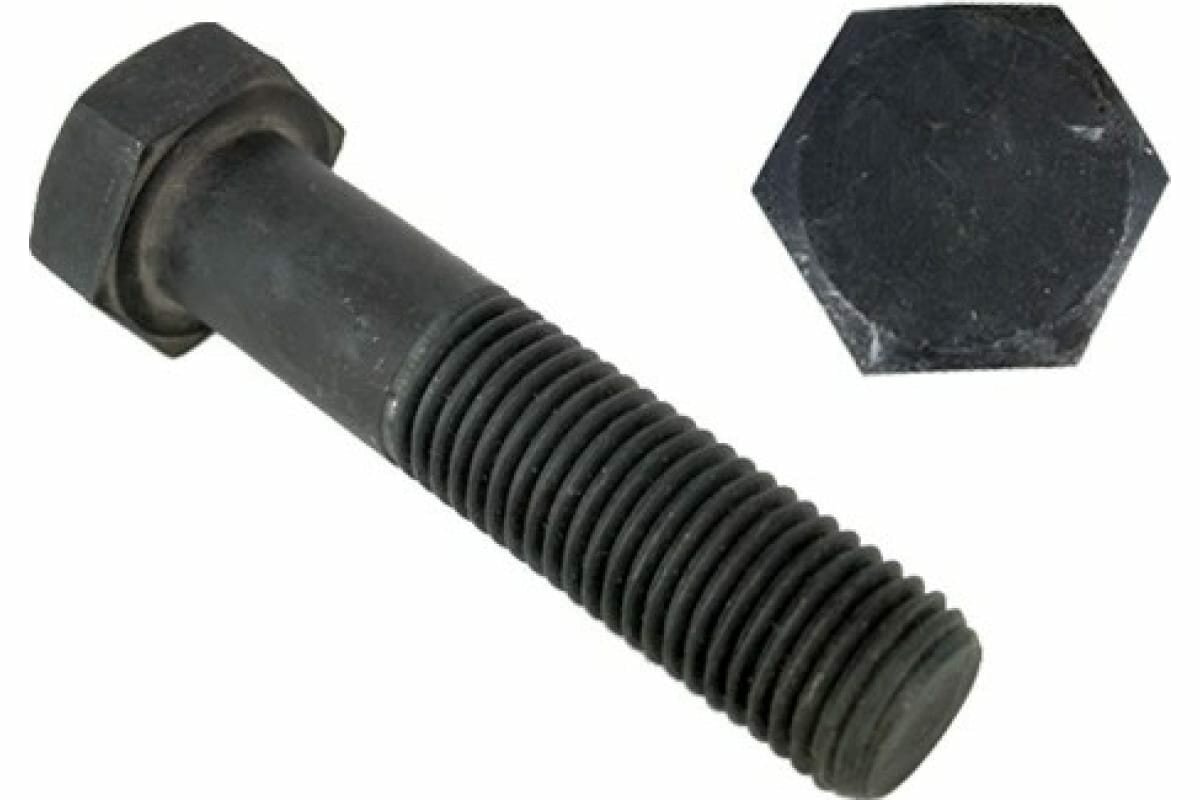 ЦКИ Болт DIN 960 М20x1.5x150 мм 10.9 ОКС SW 30, 2 шт, высокопрочный крепеж для сборки