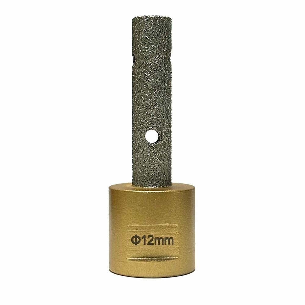 Фреза алмазная цилиндрическая для камня и керамики D12 мм / M14