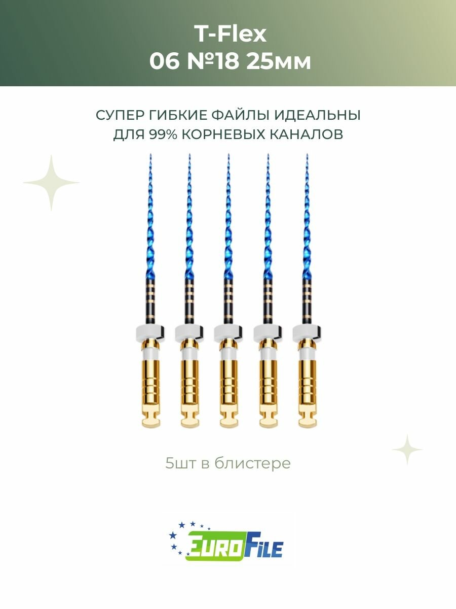 Профайлы машинные Т-флекс T-Flex 25мм 06 №18, 5шт Еврофайл
