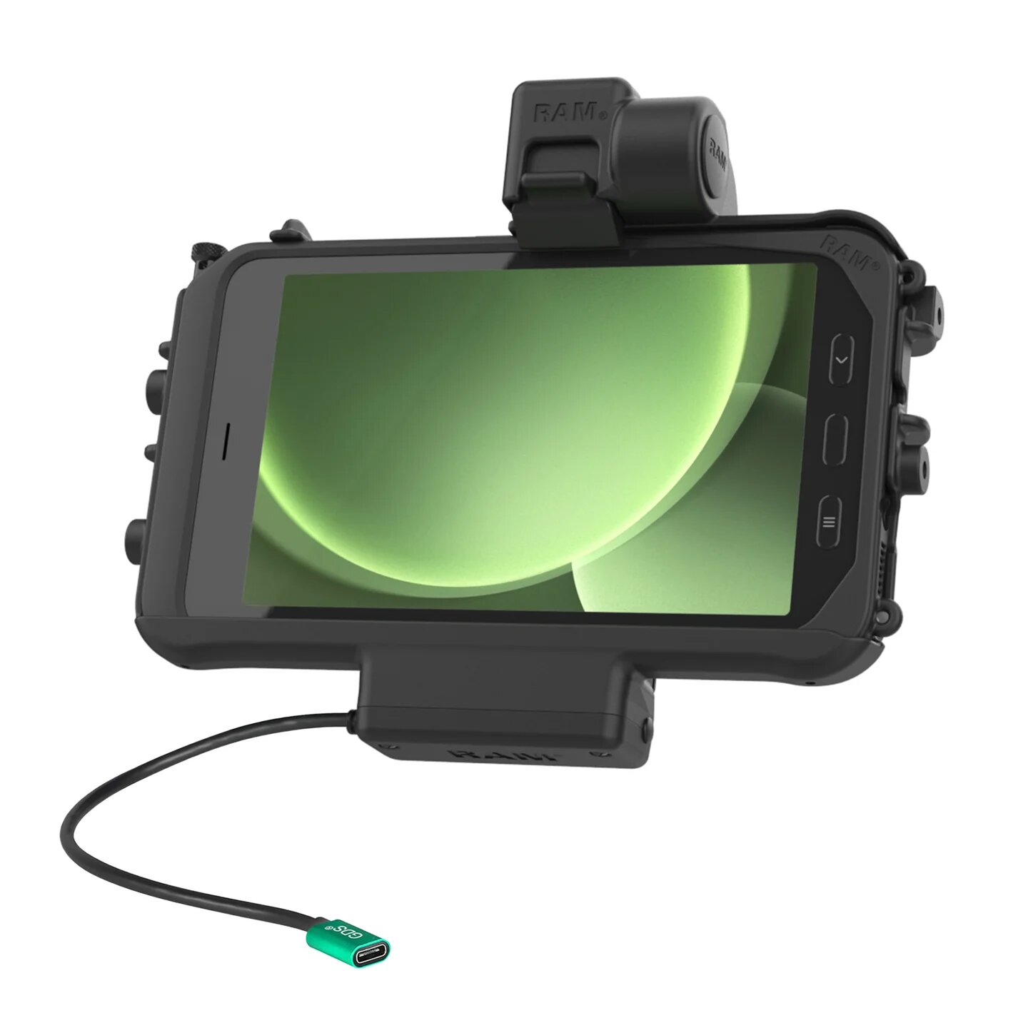 Низкопрофильная док-станция RAM USB-C Powered для Tab Active5 и 3 (RAM-HOL-SAM58CPTU)