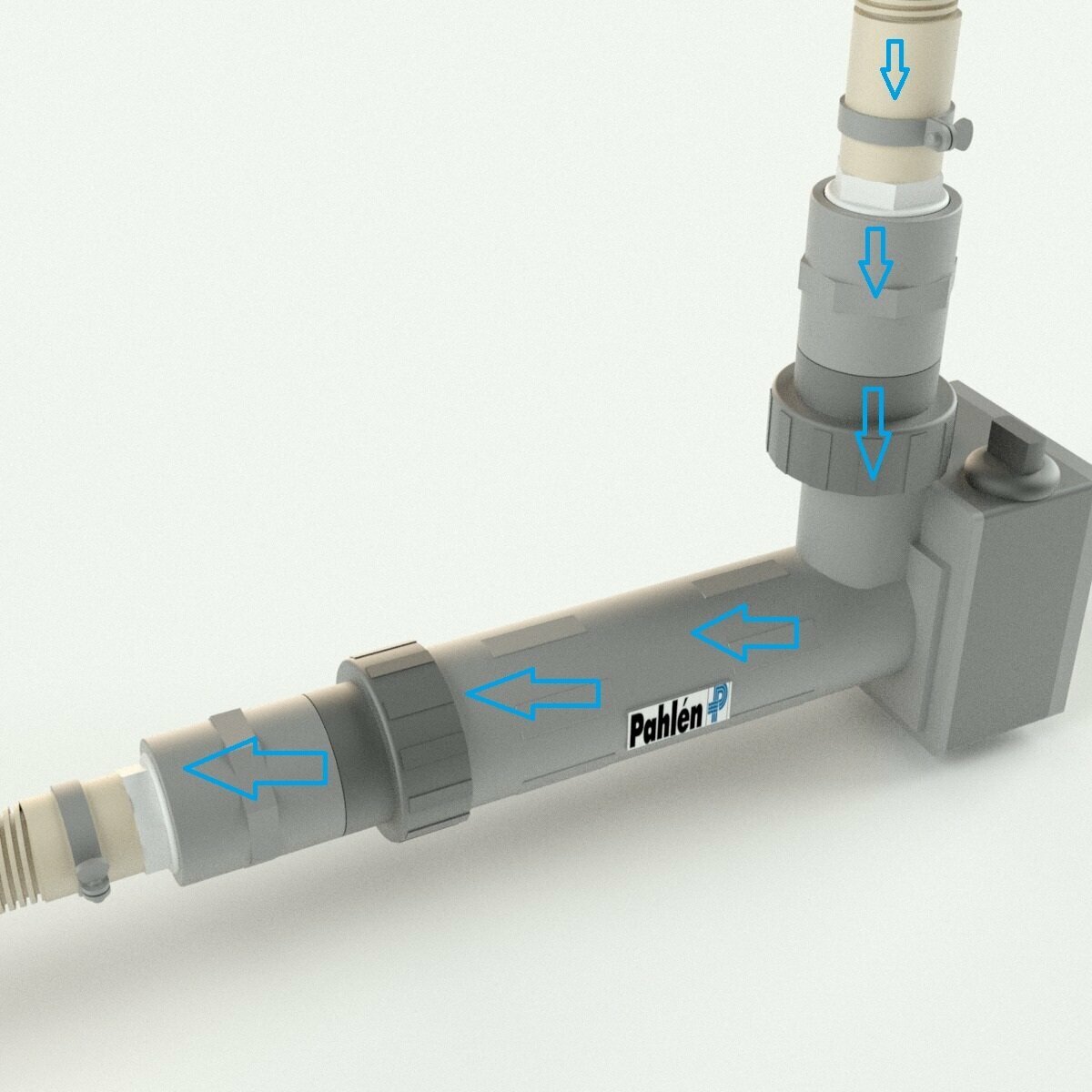 Электронагреватель Pahlen 6кВт, объемом до 20м3, подключение 32мм