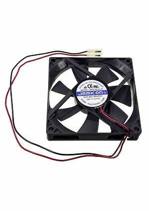 JF0815B1H-R, вентилятор 12В 80х80х15мм подшипник качения (2 шт.)