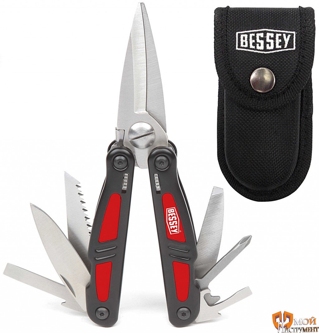 Многофункциональный инструмент (мультитулы) Erdi DMT Многофункциональный инструмент с большими ножницами Erdi