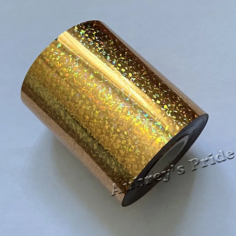 Фольгированная бумага для горячего тиснения Suruech 80ммx120M Cat Eye