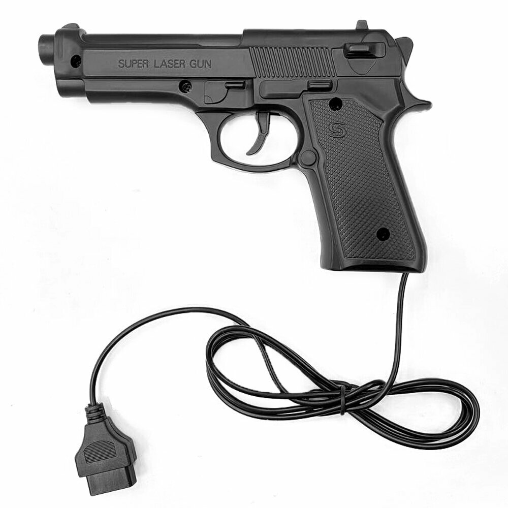 Лучевой пистолет для 8-bit (широкий разъем 15 pin) (черный)