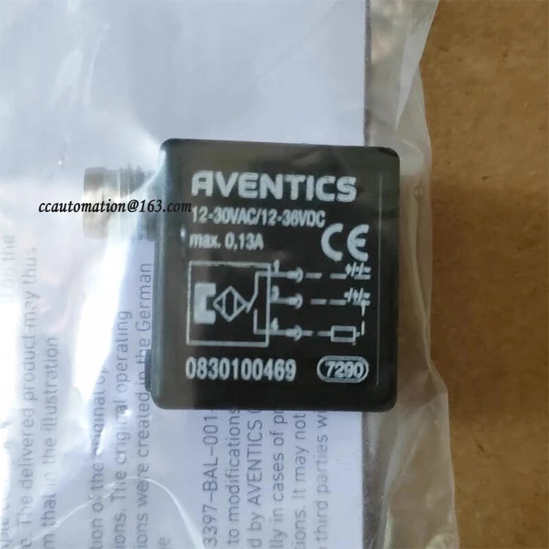 Оригинальные пневматические компоненты датчика AVENTICS 0830100469