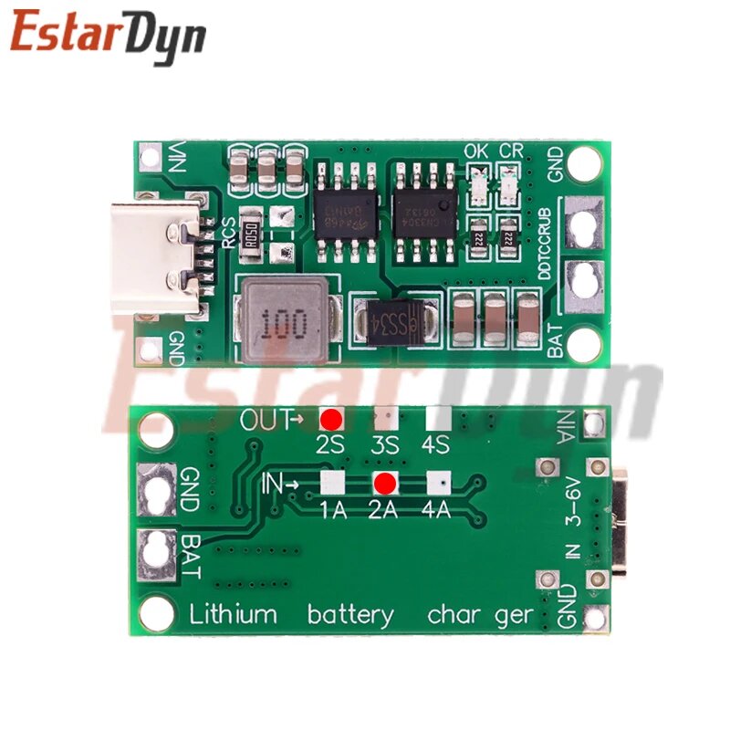 Зарядное устройство литиевых аккумуляторов Estardyn 2S 2A