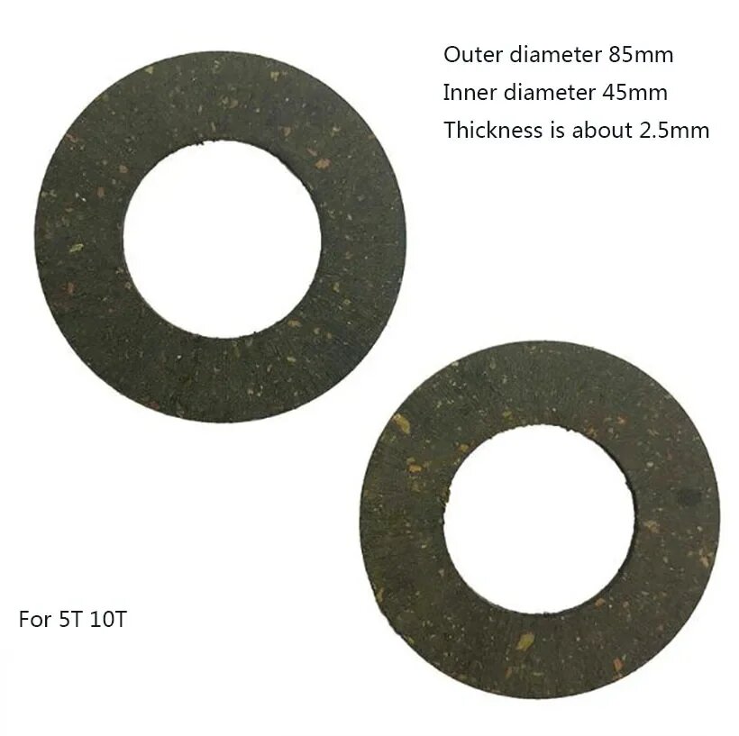 Аксессуары для цепной тали, тормозные колодки с фрикционной пластиной 5t 10t