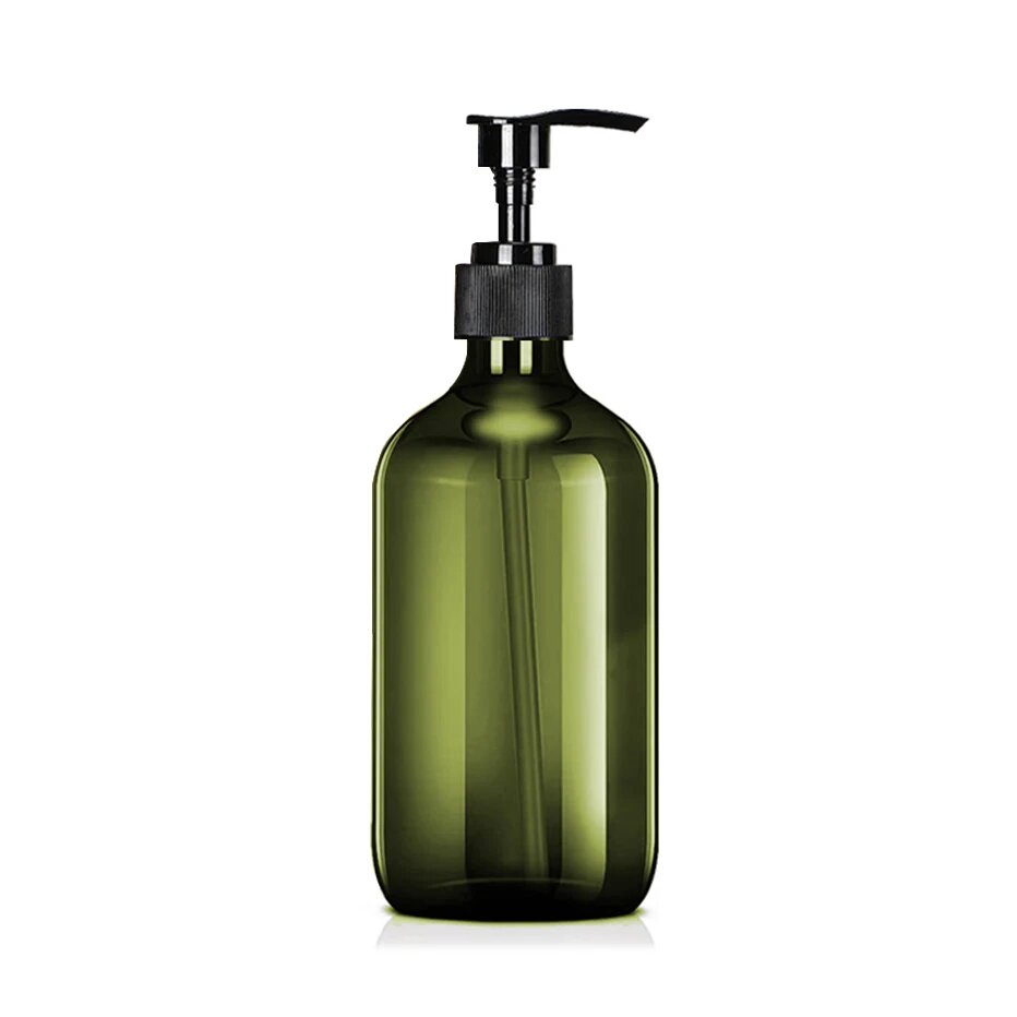 Зеленая бутылочка для мыла 500 мл, Color: green