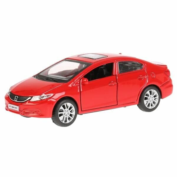 Модель машины Технопарк Honda Civic, красная, инерционная CIVIC-RD
