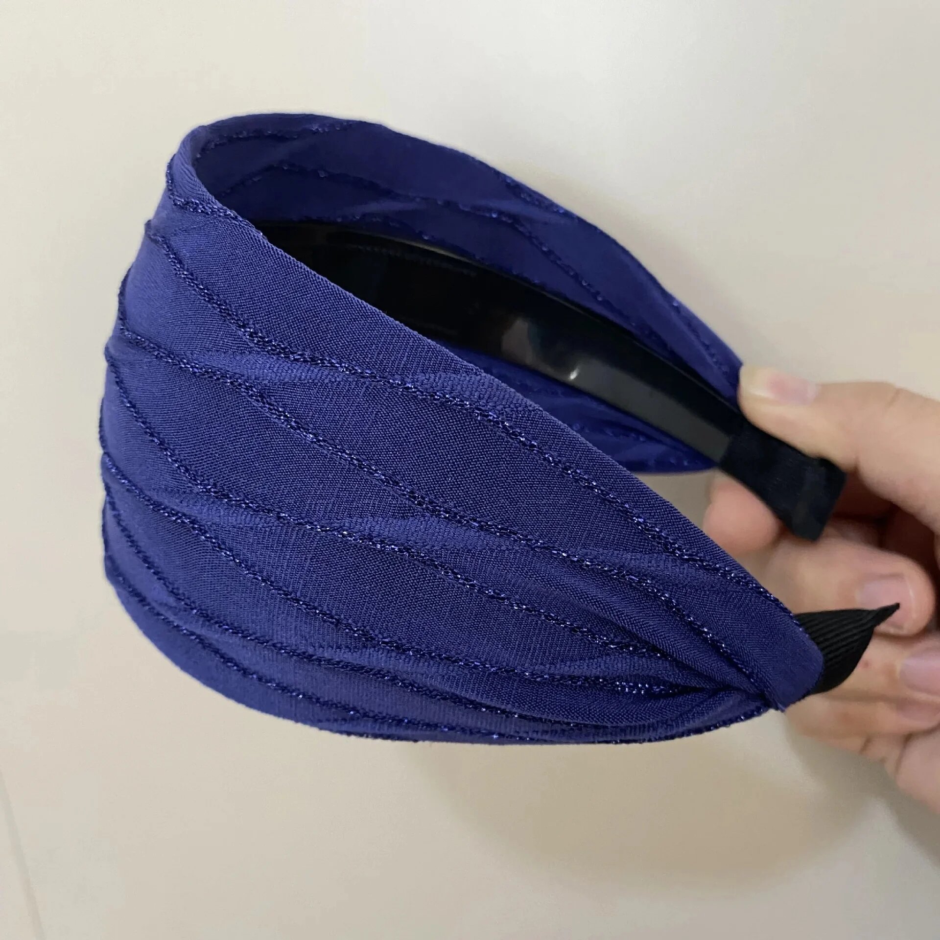 Повязка на голову, женская, с широкими полями, для умывания и укладки волос