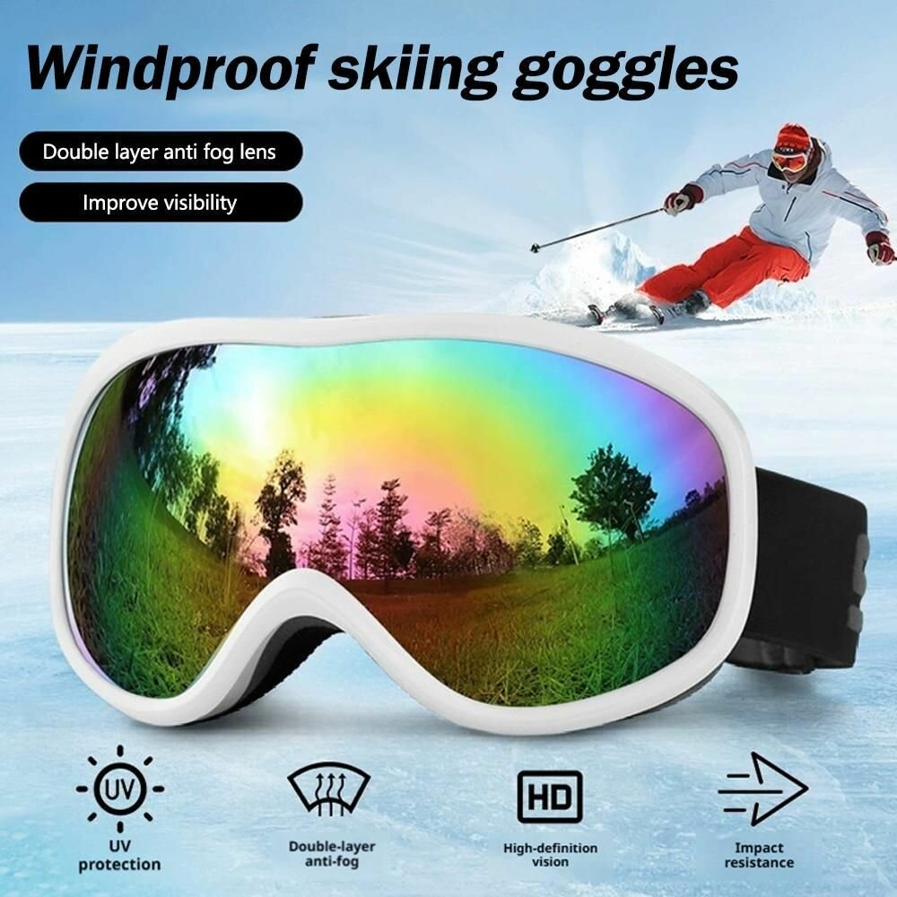 Очки горнолыжные, лыжные, мотоочки, велоочки, снегоходные, походные