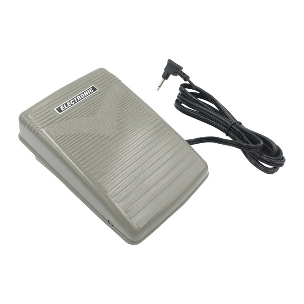 Многофункциональный Ножной Педальный Переключатель С Одним Отверстием Дизайн Педали Пластиковая Текстура для Домашних Швейных Машин Различных Моделей