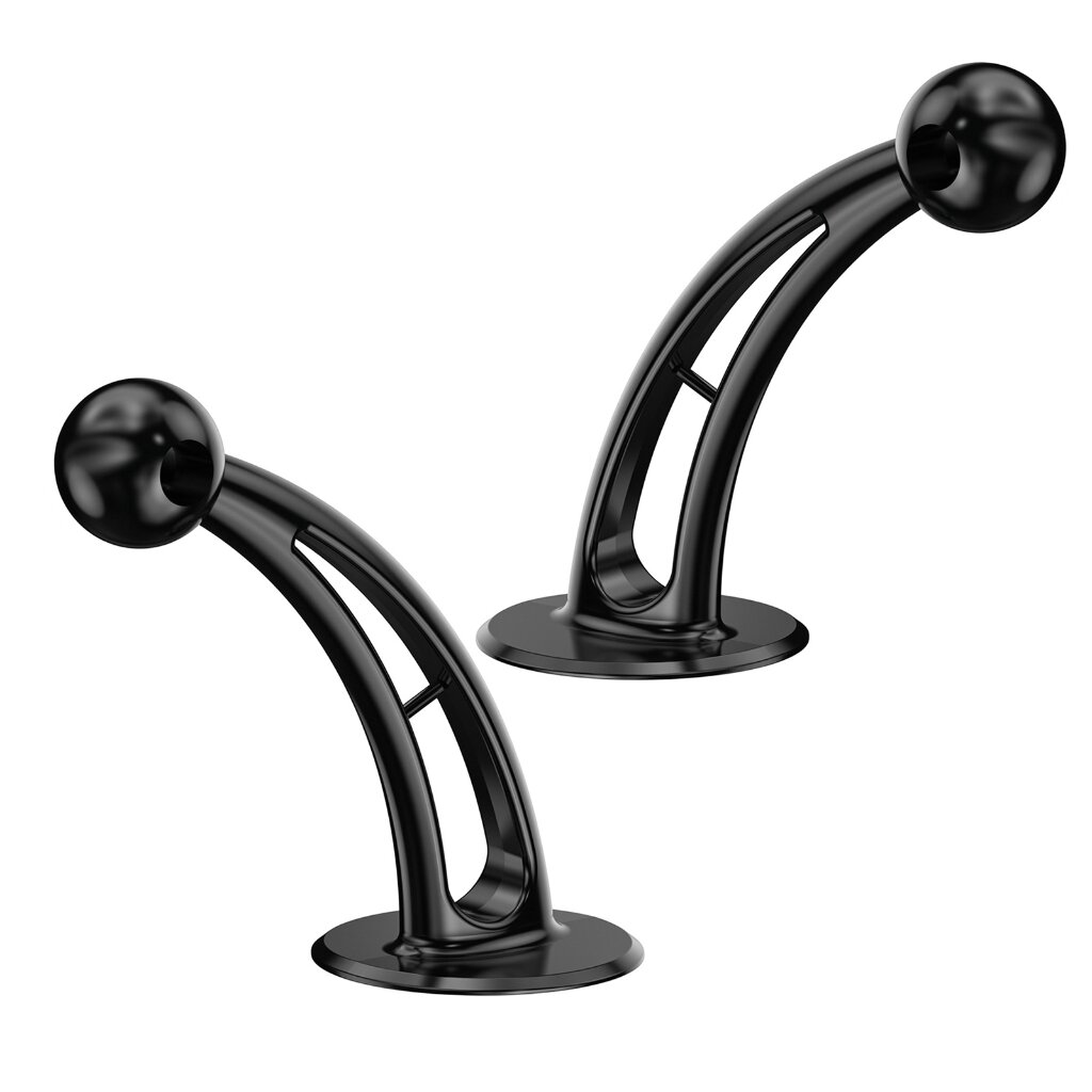 Прочное поворотное пластиковое основание для телефона с шаровой головкой 17 мм, надежное крепление для различных поверхностей