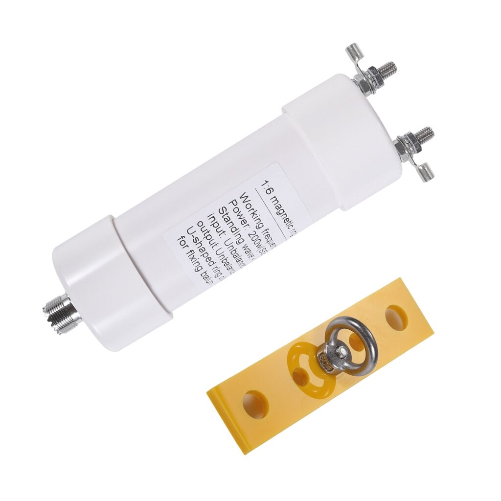 Широкополосные антенны с низким КСВ-коэффициентом 1-56 МГц мощностью 200 Вт Balun с соотношением сторон 1:6 Адаптер для радиолюбительских дипольных инвертированных V-образных антенн