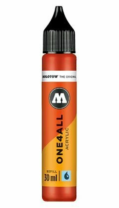 Акриловая заправка - краска Molotow One4all 693245 Малиново-красный #245 30 мл