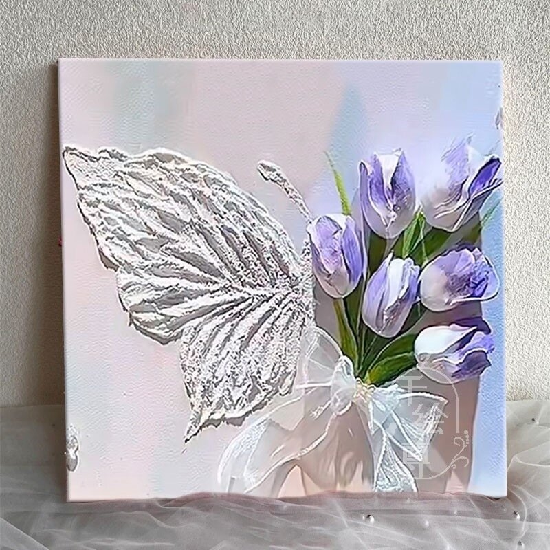 Детский набор для творчества с текстурной живописью, DIY рукоделие, полный комплект материалов, кварцевый песок, 3D масляная живопись, акриловая живопись, декор