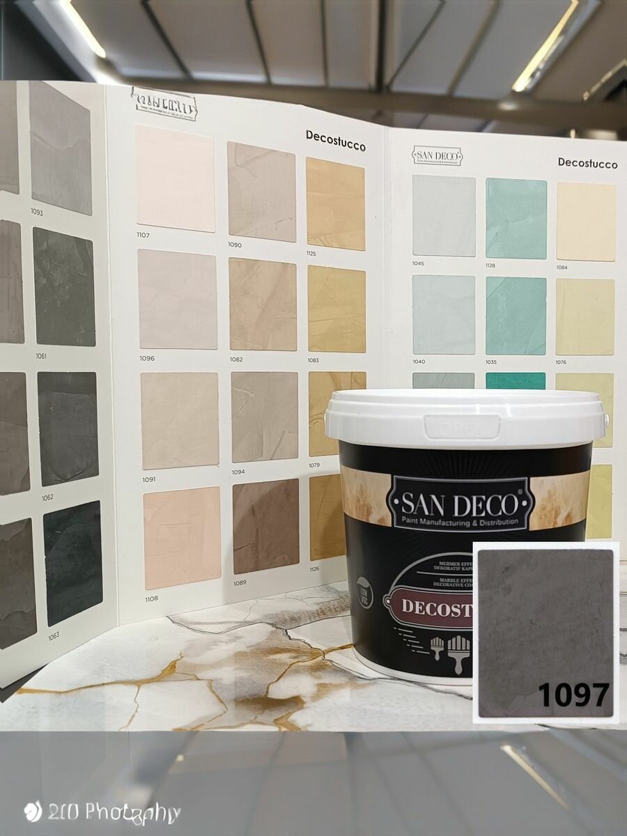 Декоративная венецианская штукатурка с имитацией мрамора "Венецианка" Decostucco 1кг