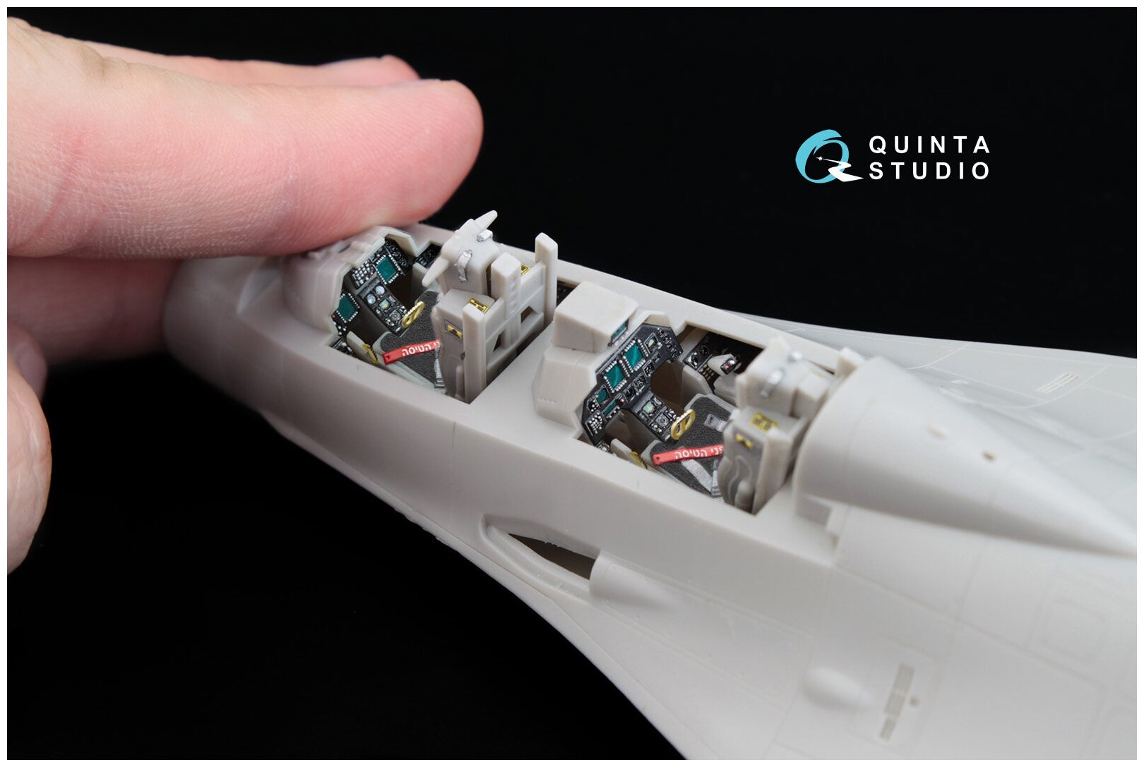 QD48046 1:48 3D Декаль интерьера кабины F-16I (для модели Hasegawa)