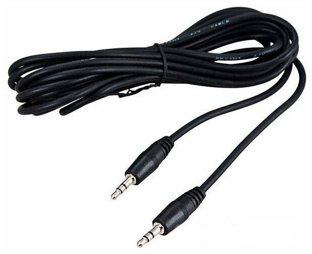 Набор Шнур Rexant, штекер стерео 3.5 мм - штекер стерео 3.5 мм, 3 м {17-4104} (2 шт)