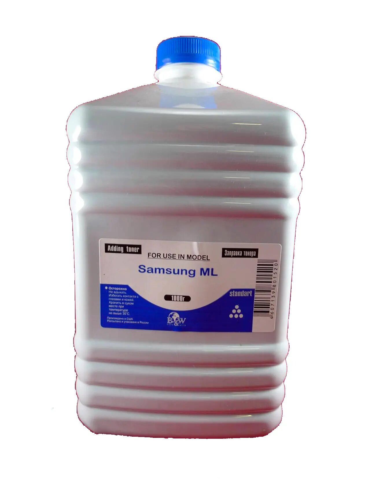 Тонер B&W для SAMSUNG ML-1210/1520/1610/40/60/1710/2010/216x/SCX-4x00/3x00, 1кг {SST-104-1K}