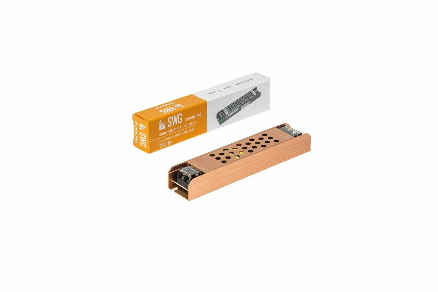 Компактный блок питания SWG PRO 24V 60W
